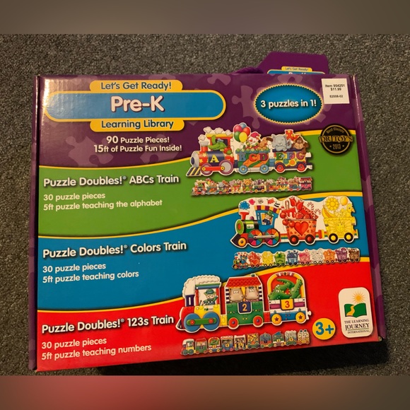 Toys | Pre K Learning Puzzle | Poshmark